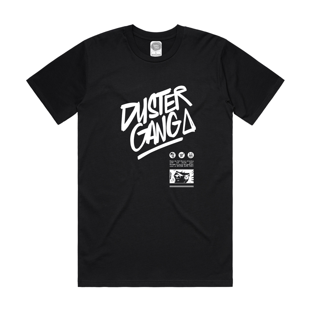 Duster Gang by Gimiks Born - OG Piece Tee - Black | Parliament Skate ...